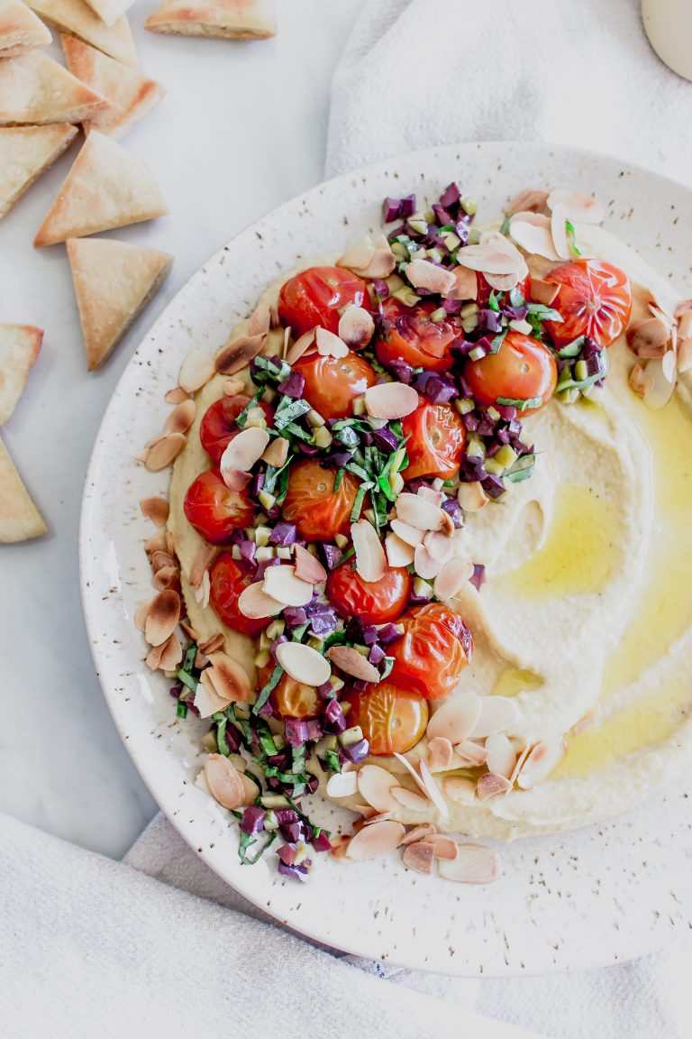 Hummus platter | Cravings Journal