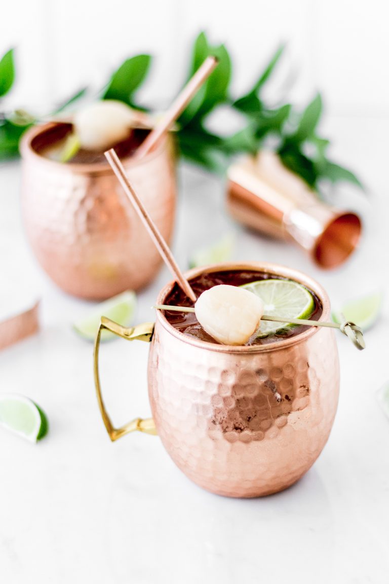 Lychee Moscow Mule | Cravings Journal