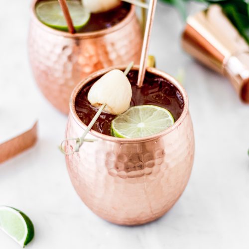Lychee Moscow Mule | Cravings Journal