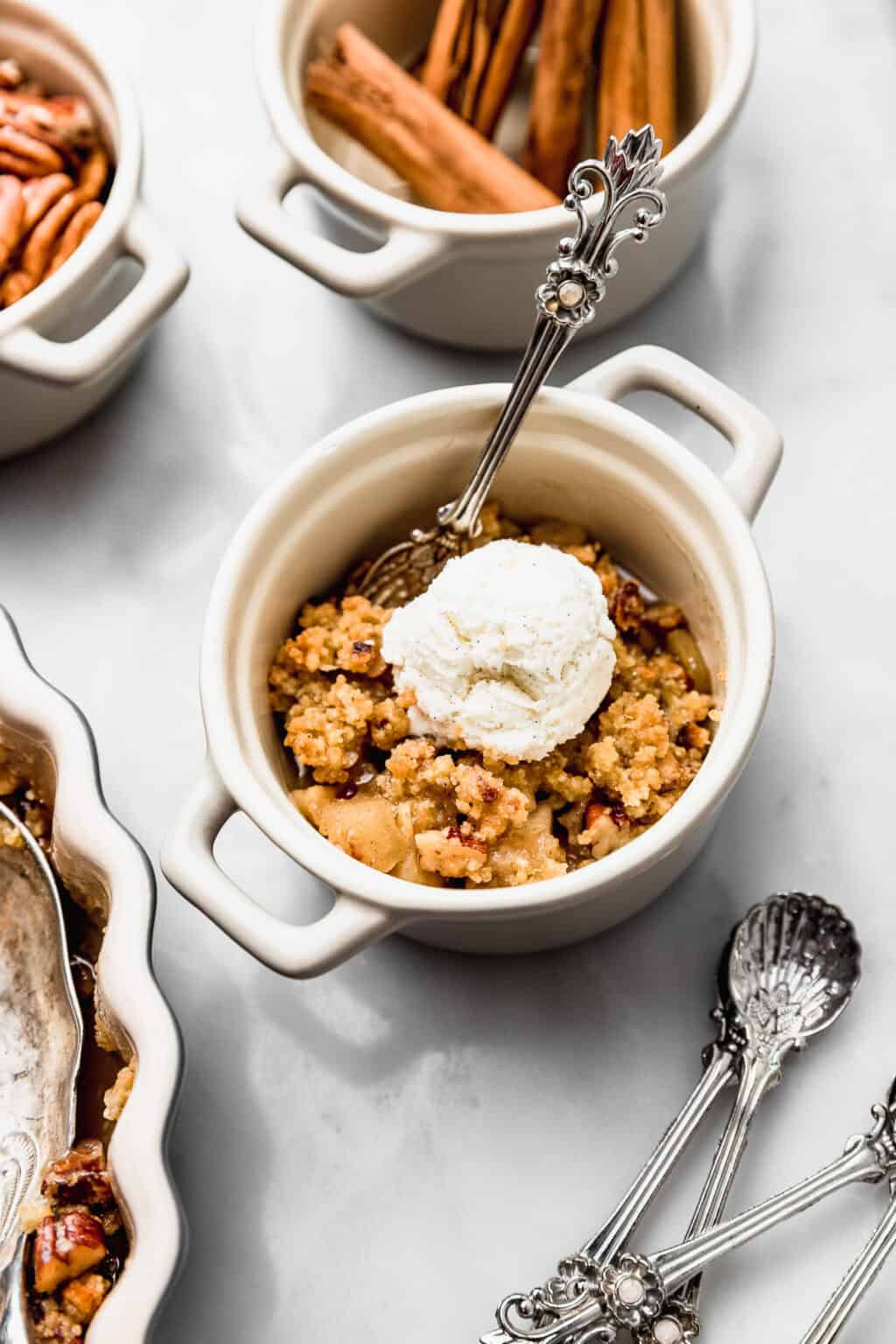 Pecan Apple Crumble Recipe (The Perfect Dessert) | Cravings Journal
