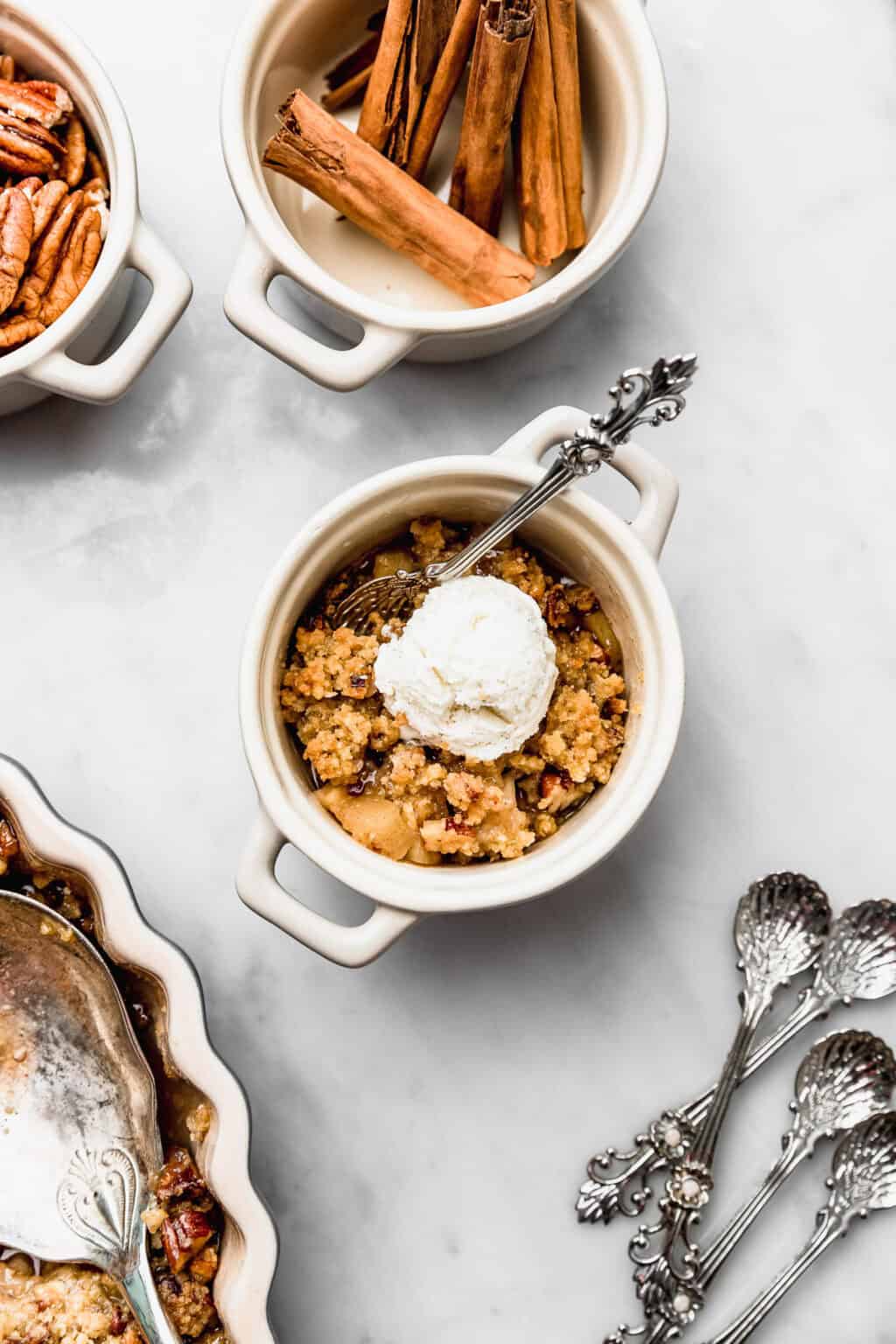 Pecan Apple Crumble Recipe (The Perfect Dessert) | Cravings Journal