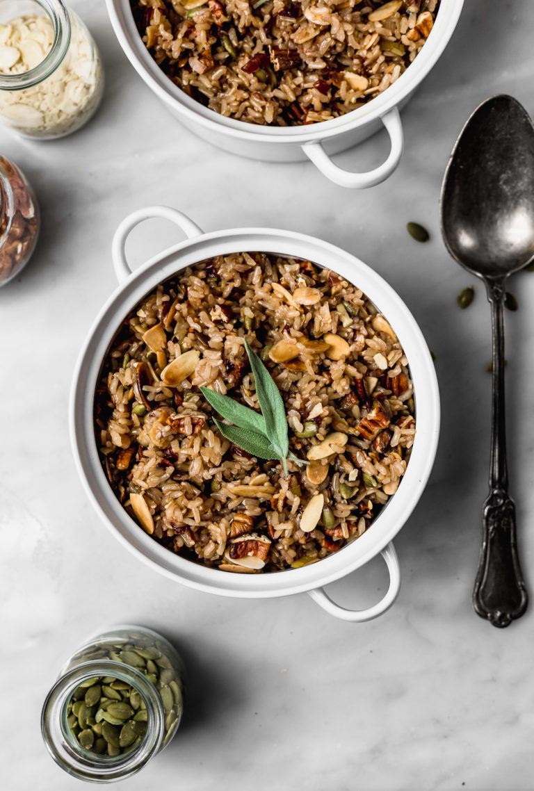 Wholegrain Christmas Rice | Cravings Journal