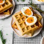 Savoury Waffles with Cheese | Cravings Journal