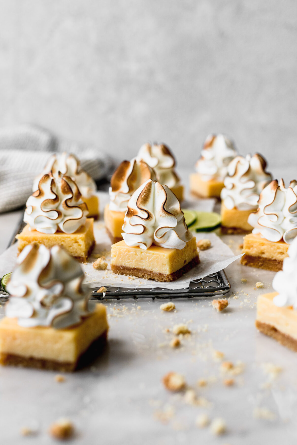 Lime Meringue Bars | Cravings Journal