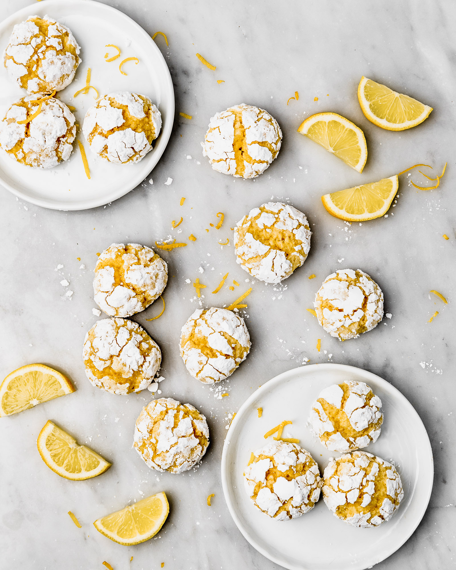 Lemon Crinkle Cookies | Cravings Journal