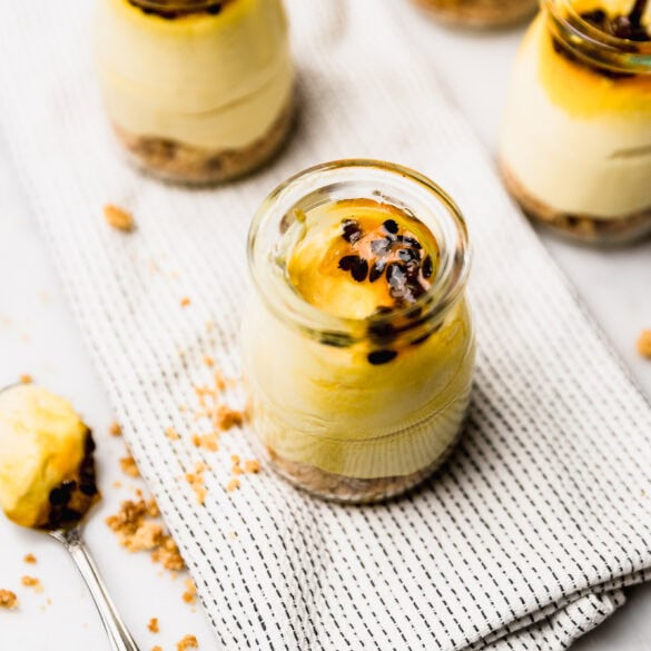 Easy Passion Fruit Mousse | Cravings Journal