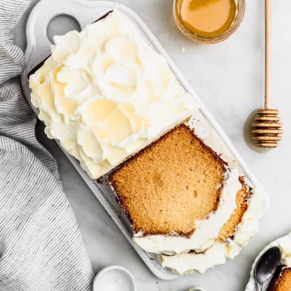 Honey Loaf with Mascarpone Cream | Cravings Journal