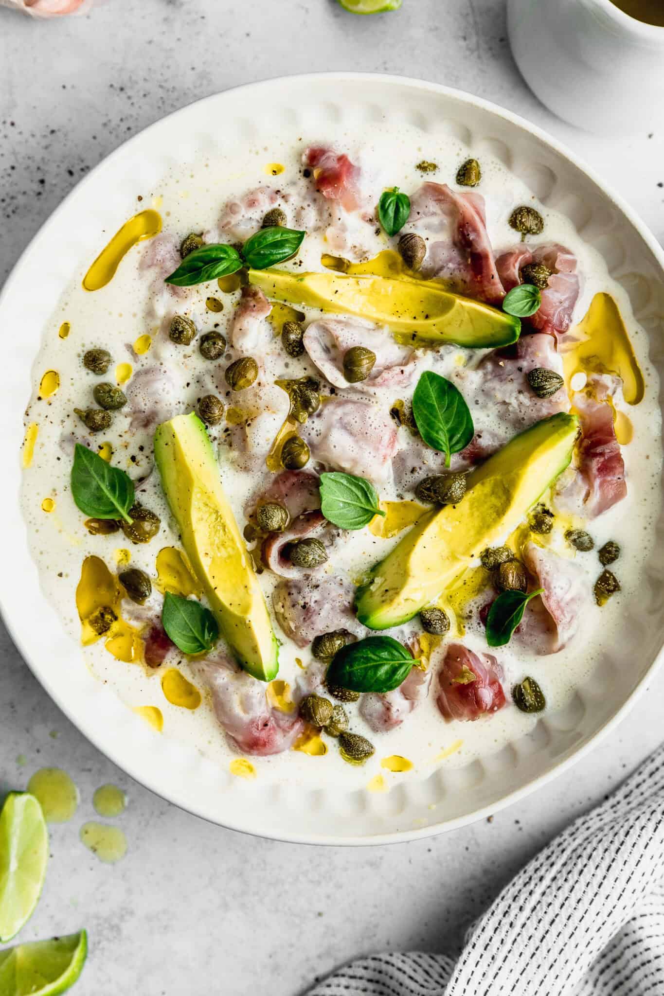 Peruvian tiradito with avocado "apaltado" | Cravings Journal