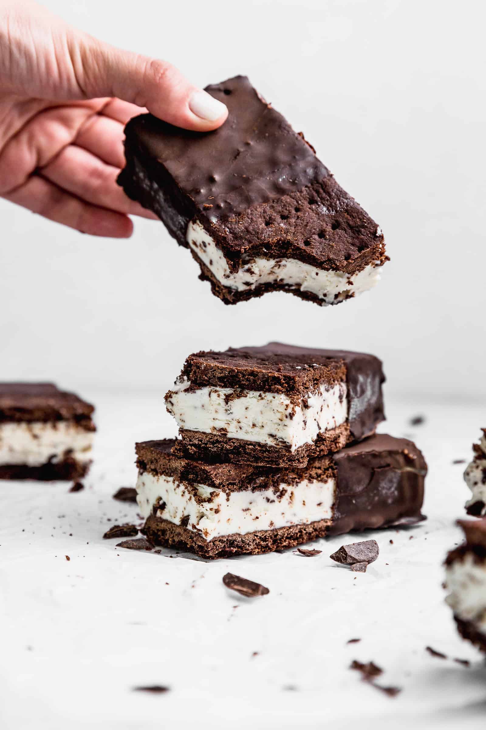 Chocolate Ice Cream Sandwich | Cravings Journal