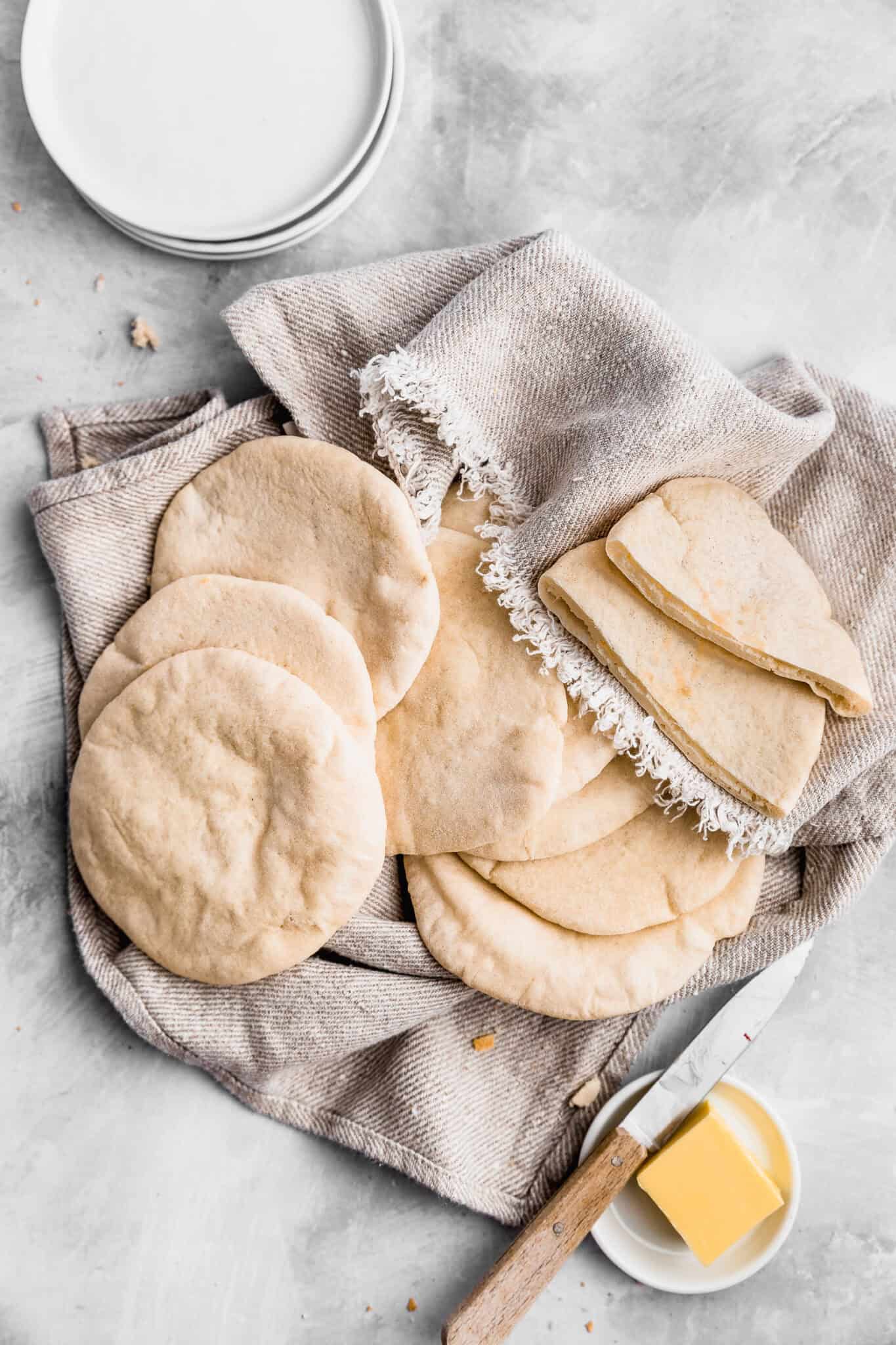 Pitta bread (pita bread) | Cravings Journal
