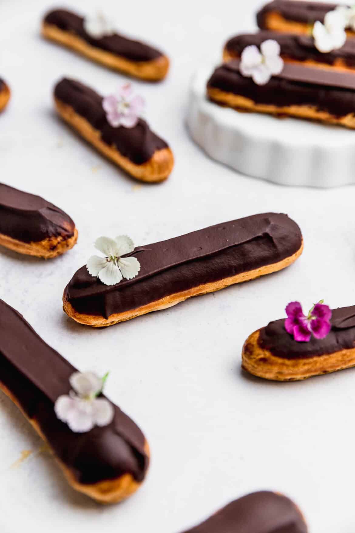 Chocolate Éclairs (including plenty of tips) | Cravings Journal