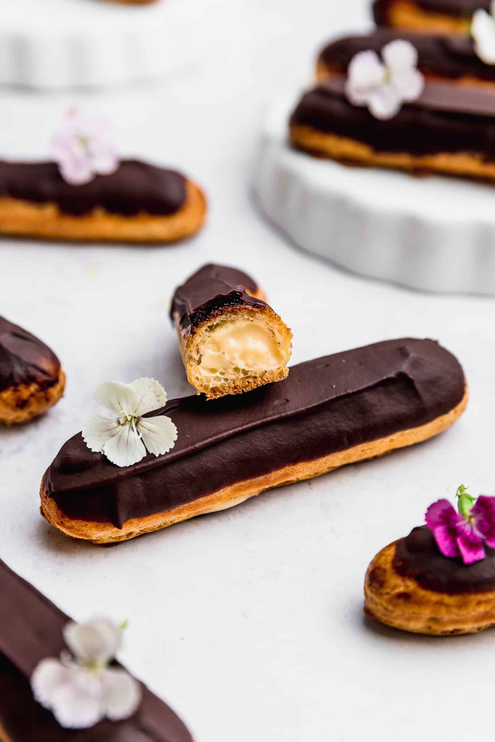 Chocolate Éclairs (including plenty of tips) | Cravings Journal