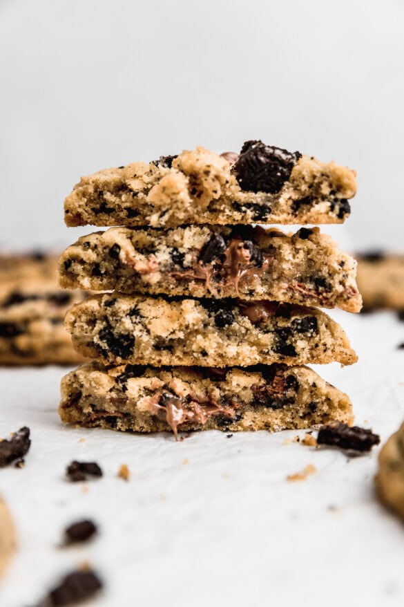 Cookies and Cream Cookies (Easy Recipe) | Cravings Journal