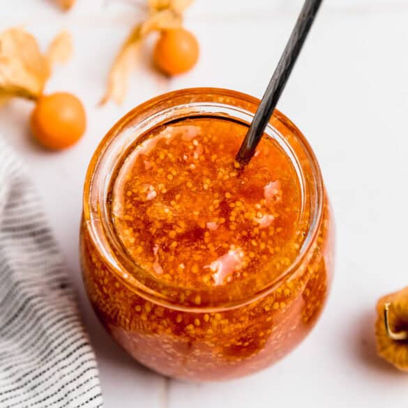 Golden Berry Jam (Physalis Jam) | Cravings Journal