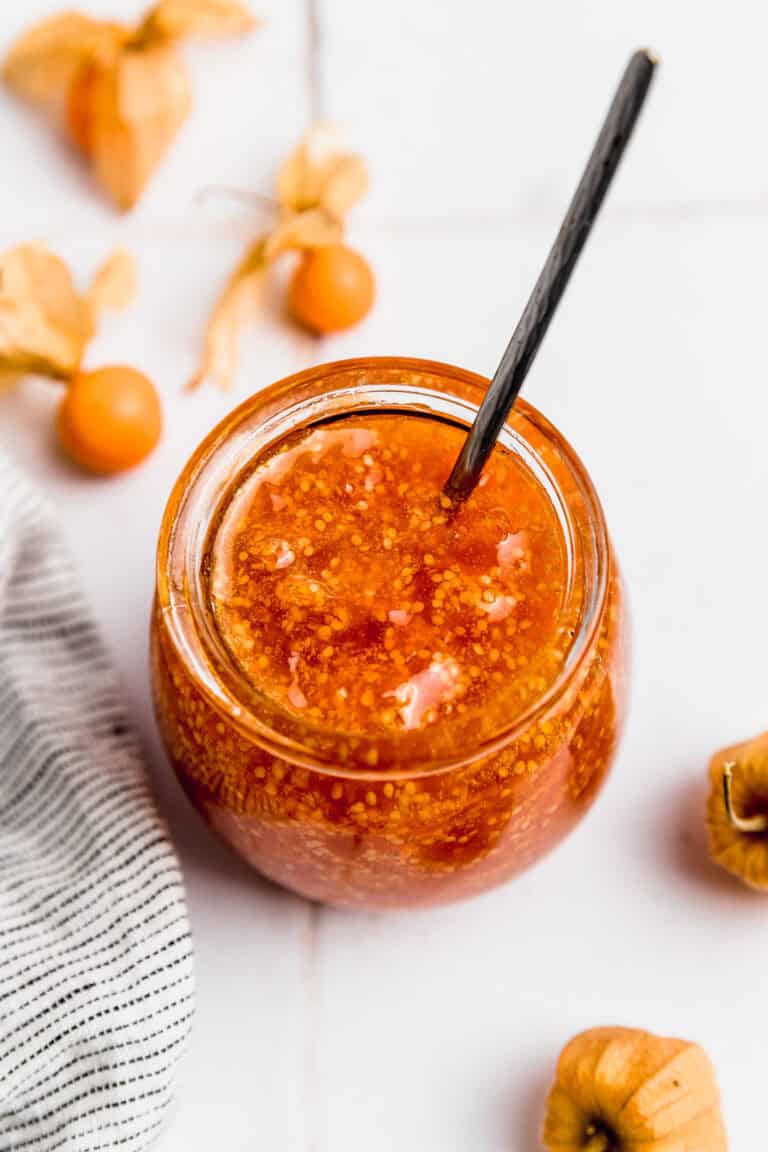 Golden Berry Jam (Physalis Jam) | Cravings Journal