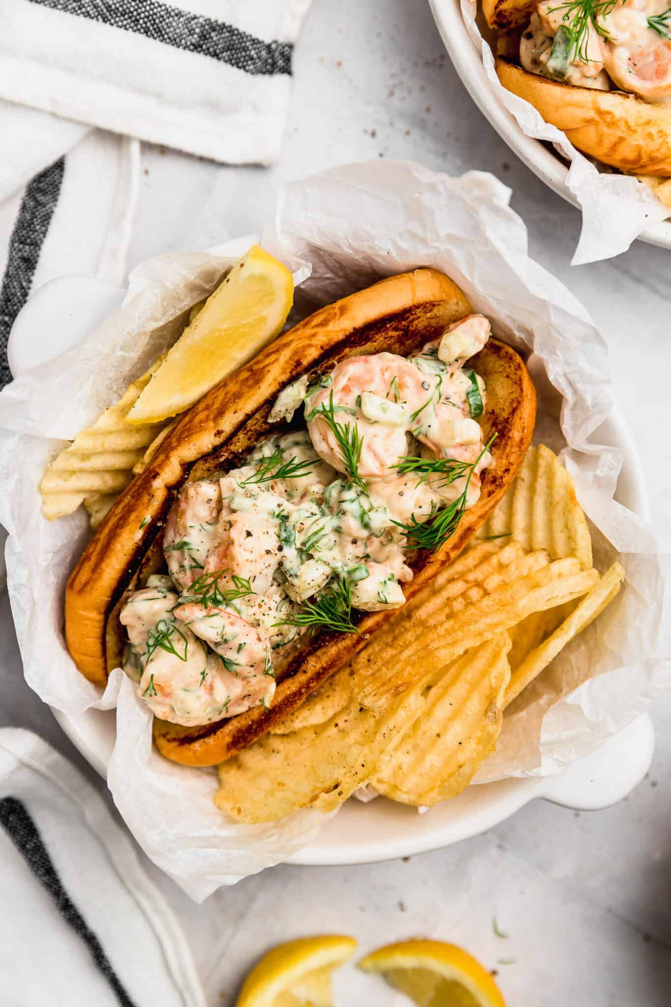 Shrimp Salad Sandwich | Cravings Journal