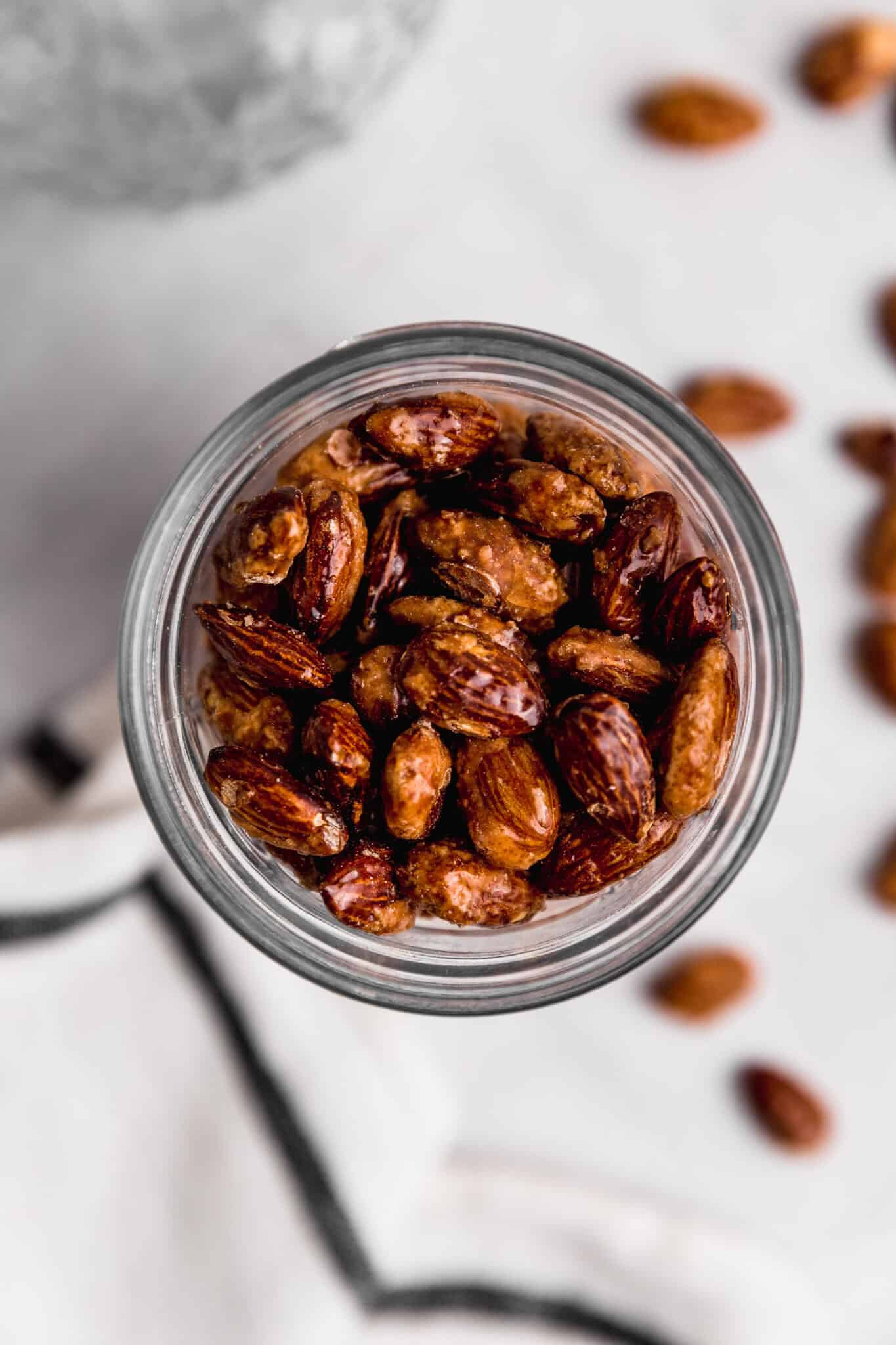 Easy Candied Almonds Recipe With 2 Ingredients | Cravings Journal