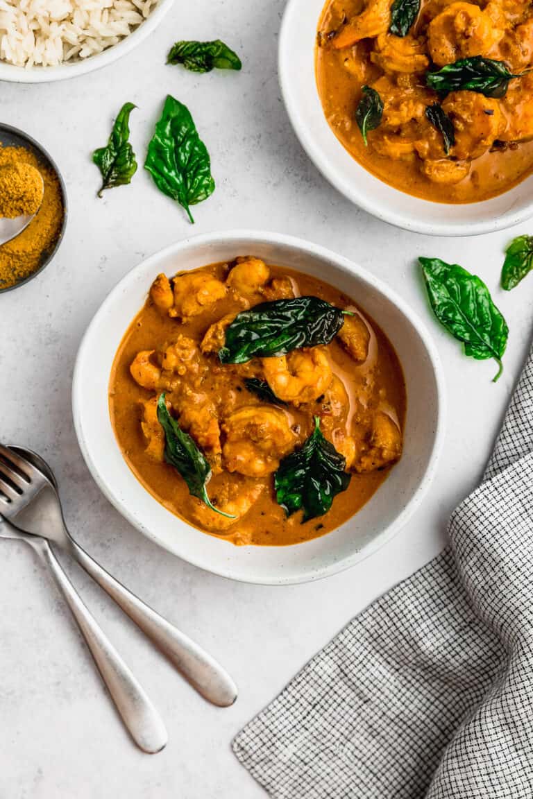 Shrimp Curry (30-Minute Recipe with Coconut Milk) | Cravings Journal