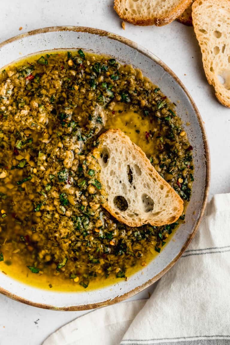 Olive Oil and Balsamic Vinegar Bread Dip Recipe | Cravings Journal