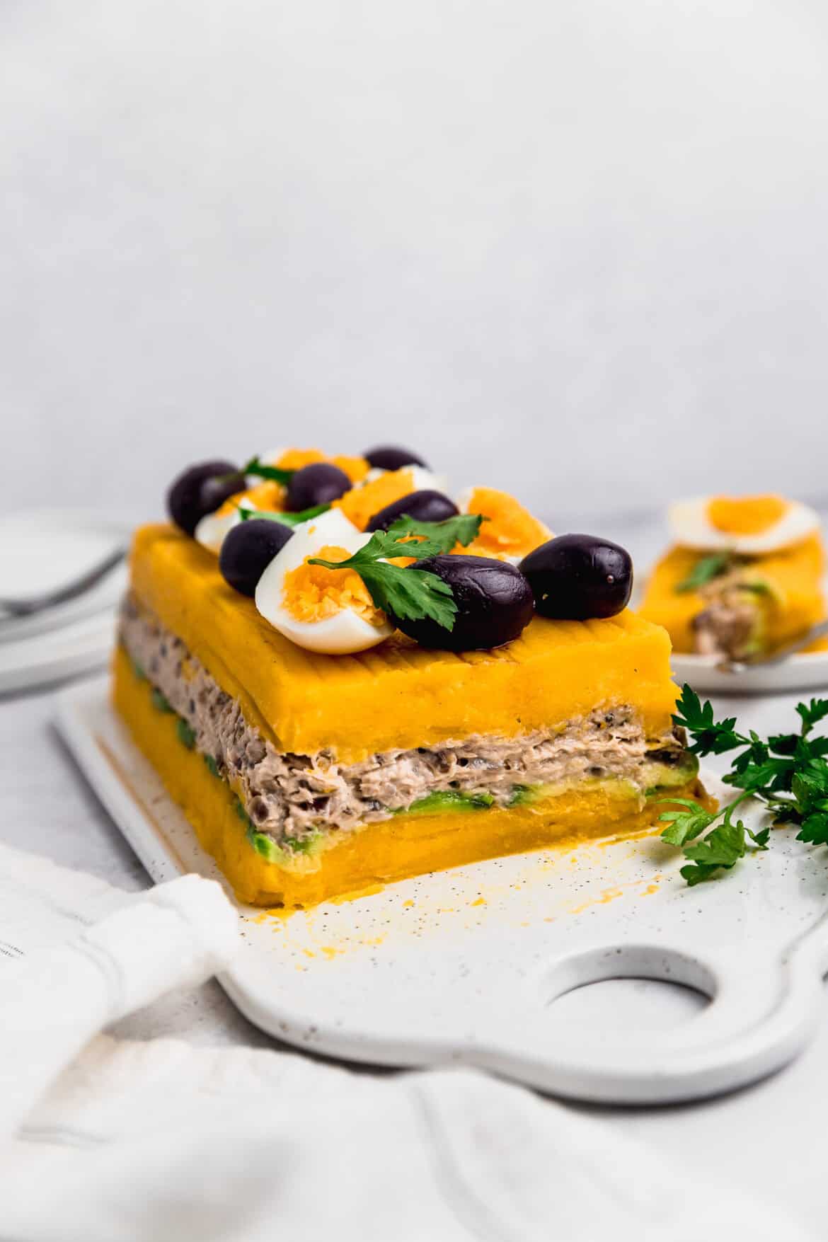 Peruvian Tuna Causa (Mashed Potato Layered with Tuna) | Cravings Journal